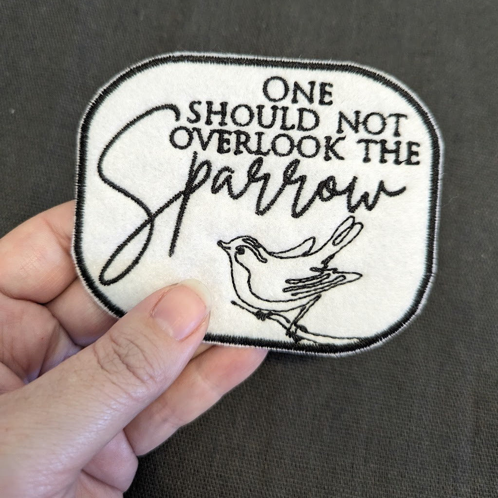 One Must Not Overlook The Sparrow Patch – The Craft Rebellion