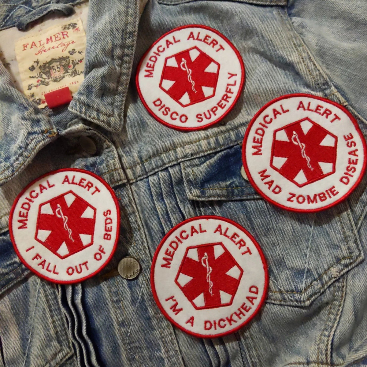Snarky Medical Alert Patch – The Craft Rebellion