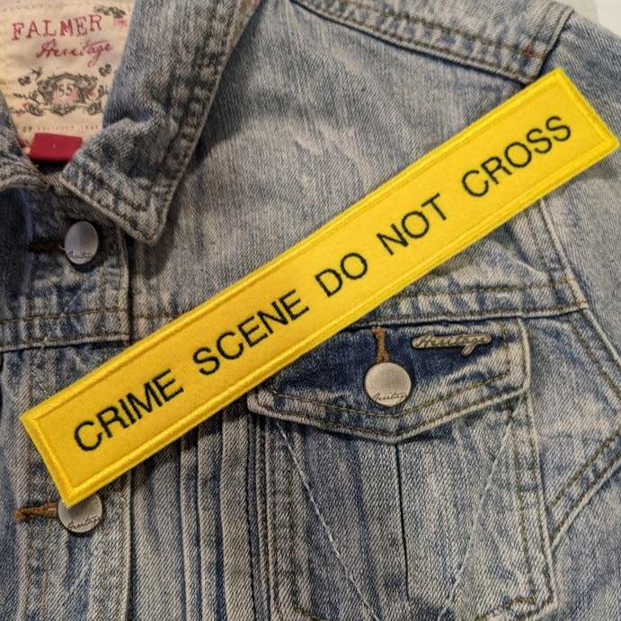 Crime Scene Tape Patch – The Craft Rebellion