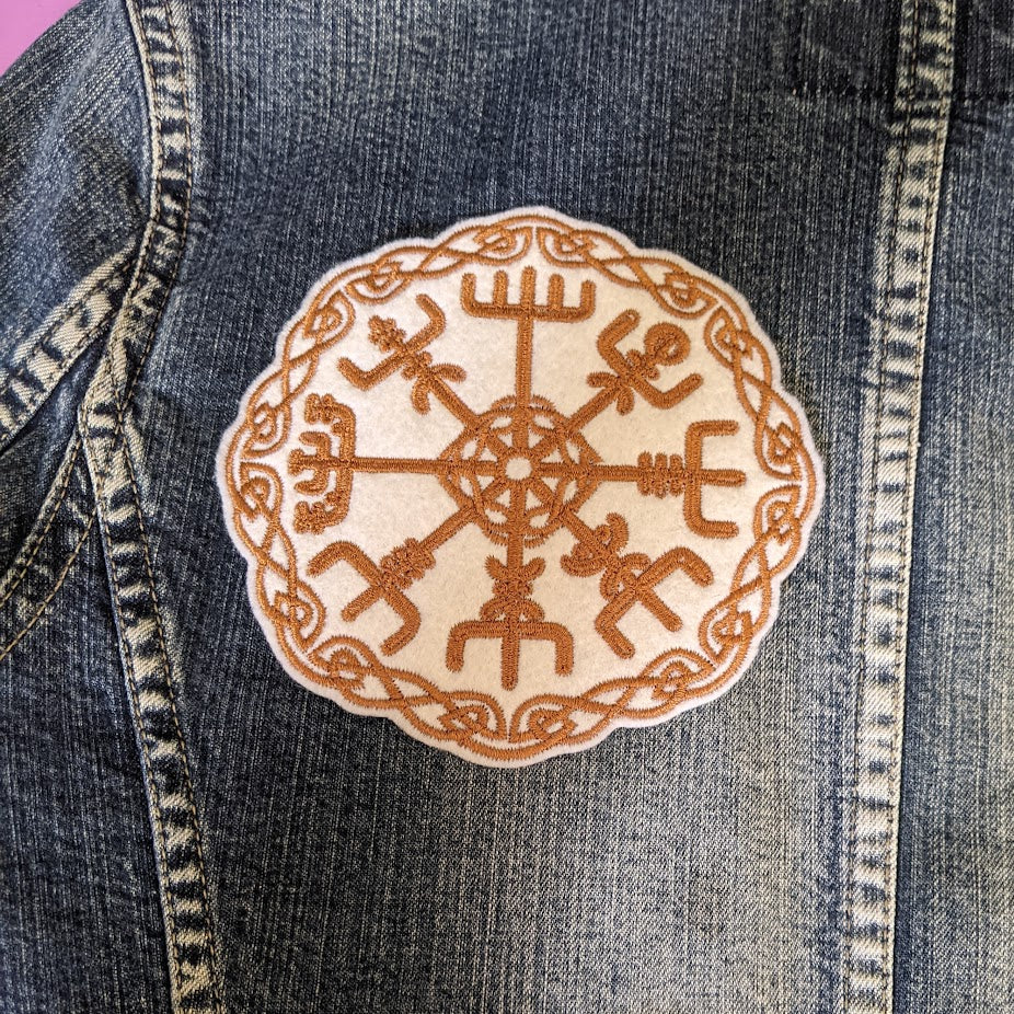 Vegvisir Patch – The Craft Rebellion