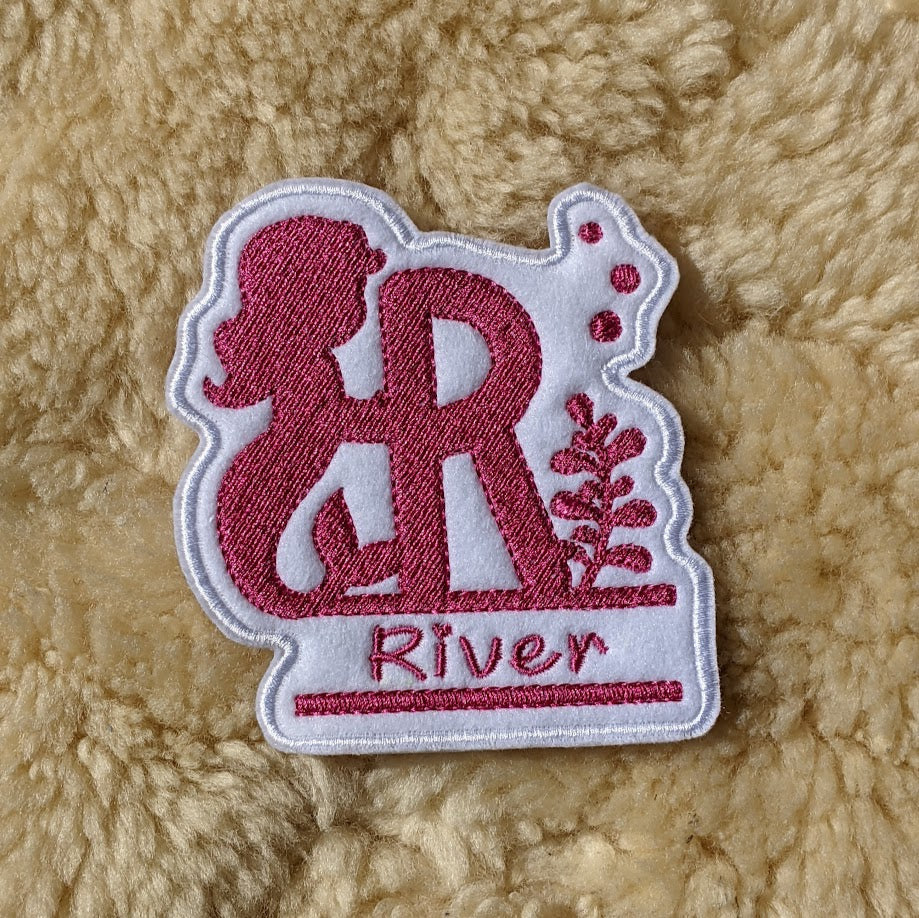 PERSONALISED Mermaid Name Tag Patch – The Craft Rebellion