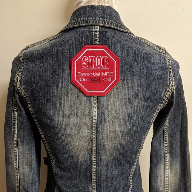 Essential NPC Do Not Kill Iron On Patch – The Craft Rebellion